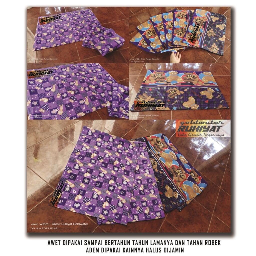 Jual Diobras urung kulit bantal kapuk resleting panda teddy bear 65x45 ...