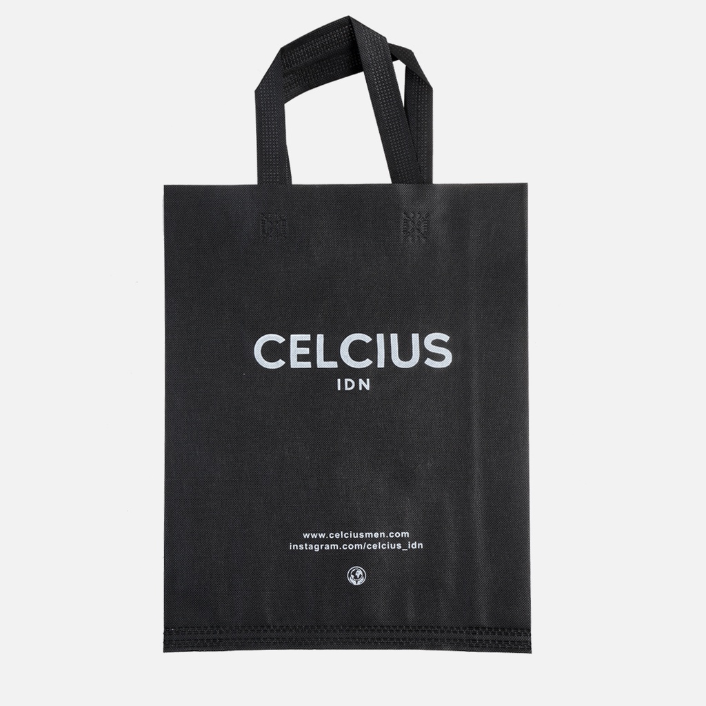 Jual CELCIUS Spunbond Goodie Bag L03000140C Hitam | Shopee Indonesia