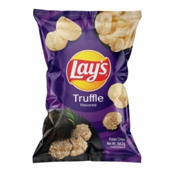 Jual LAYS Lay's Truffle Flavor Potato Chips Snack Import Keripik ...