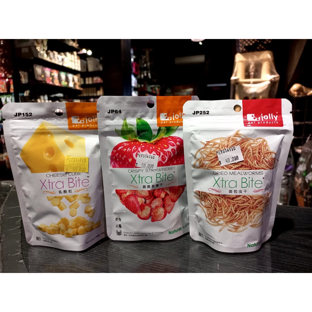 Jual Snack Hewan Kecil Jolly Treats Xtra Bites | Shopee Indonesia