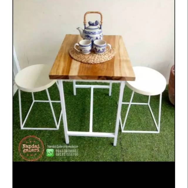 Jual meja makan / meja Coffe minimalis// meja mini simple | Shopee ...