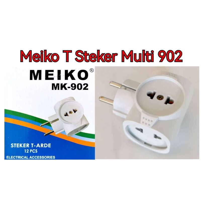 Jual Meiko T Steker Saklar Multi MK-902 Semi Arde | Shopee Indonesia
