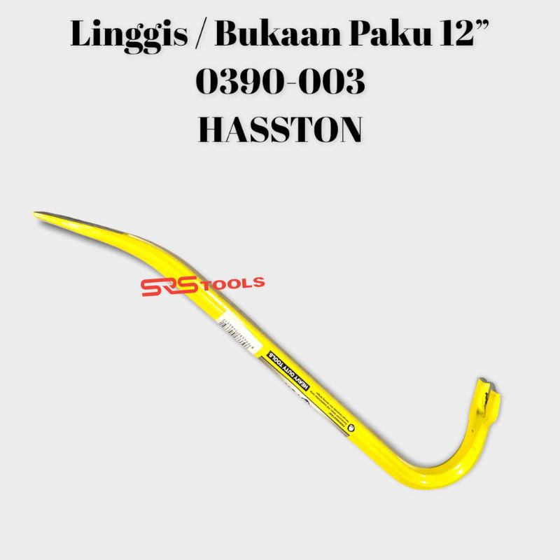Jual HASSTON 0390-003 Linggis 12 Inch - Alat Cabut Buka Congkelan Paku ...