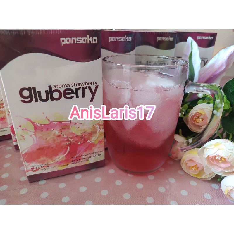 Jual Gluberry pansaka minuman kolagen , hrg hemat 2box | Shopee Indonesia