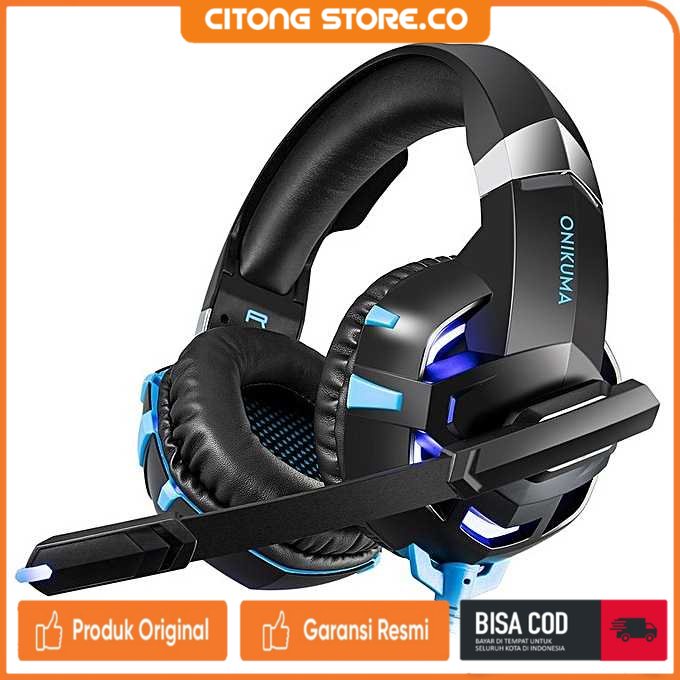 Jual Headphone Gaming Headshet Gaming ONIKUMA Gaming Headset Super Bass ...