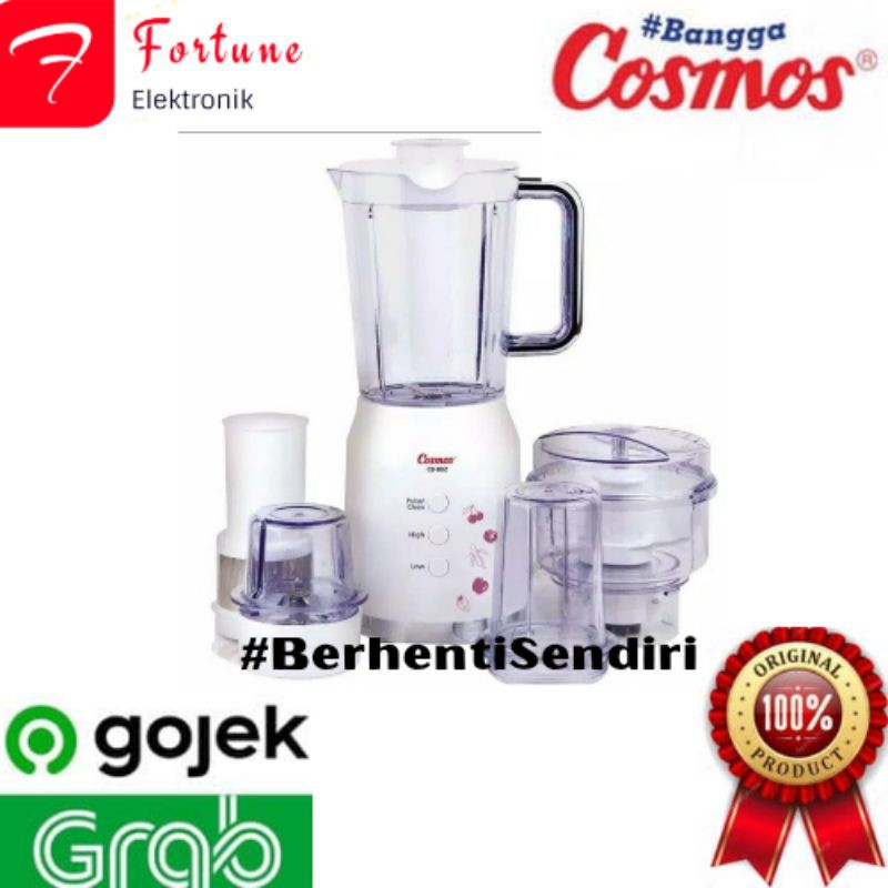Jual BLENDER COSMOS CB-802/ CB 802/ CB802 BLENDER COSMOS 1,2L 4IN 1 | Shopee Indonesia