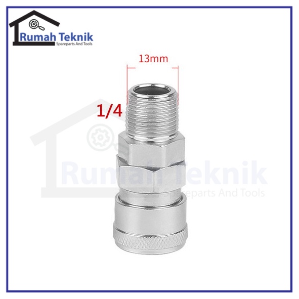 Jual Quick Coupler 20 SM Kompresor Angin Dan Peralatan Pneumatic ...