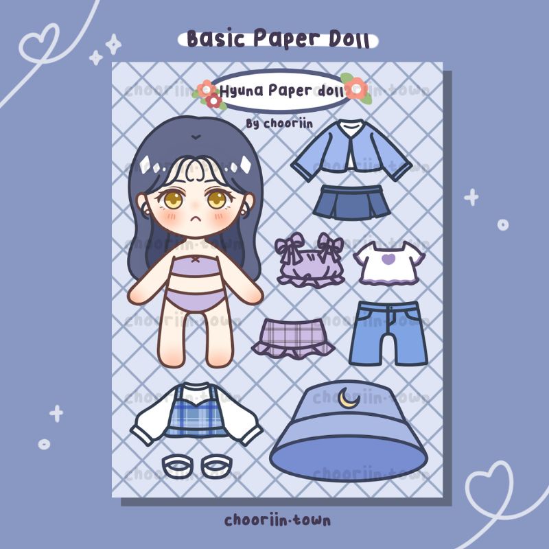 Jual [ Female Basic Paper Doll ] Mainan Jadul Bongkar Pasang BP ...