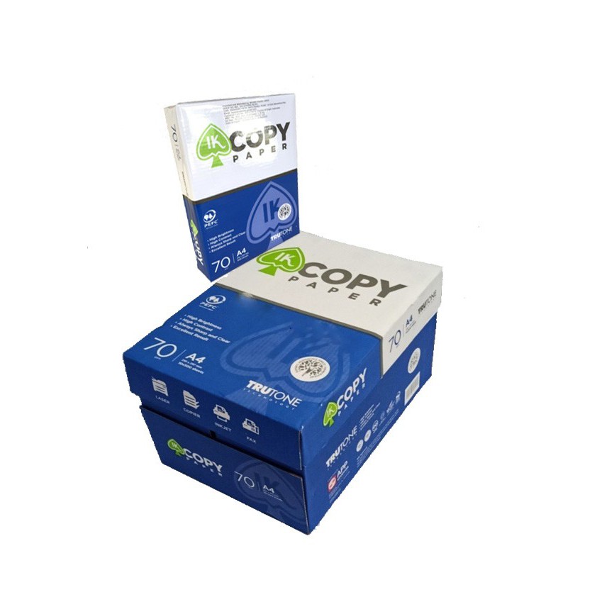 Jual Kertas Copy Paper Trutone Hvs A4 IK 70gr | Shopee Indonesia