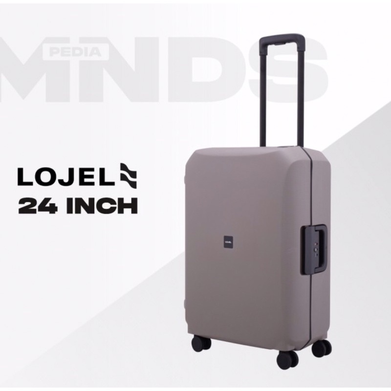 Jual Koper 24 Inch Lojel voja Frame Tanpa Resleting Medium anti Theft ...