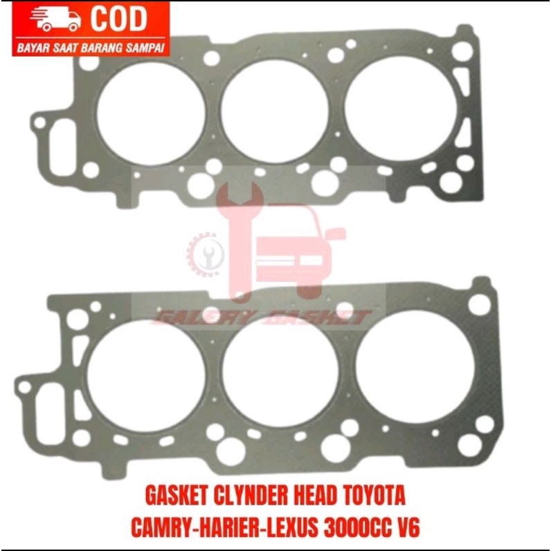 Jual PAKING CLYNDER HEAD TOYOTA CAMRY-HARIER-ALPHARD-LEXUS 3000CC 1 SET ...