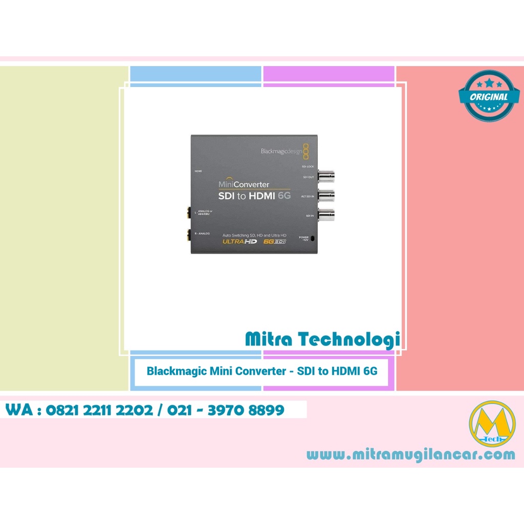 Jual Blackmagic Mini Converter - SDI to HDMI 6G | Shopee Indonesia