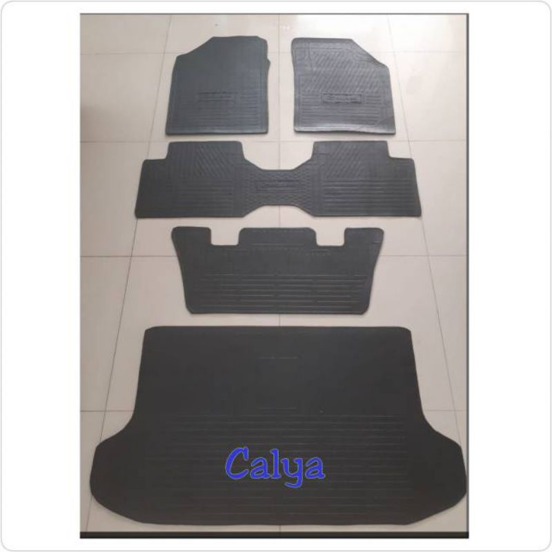 Jual KARPET KARET LANTAI TOYOTA CALYA HITAM FULL SET | Shopee Indonesia