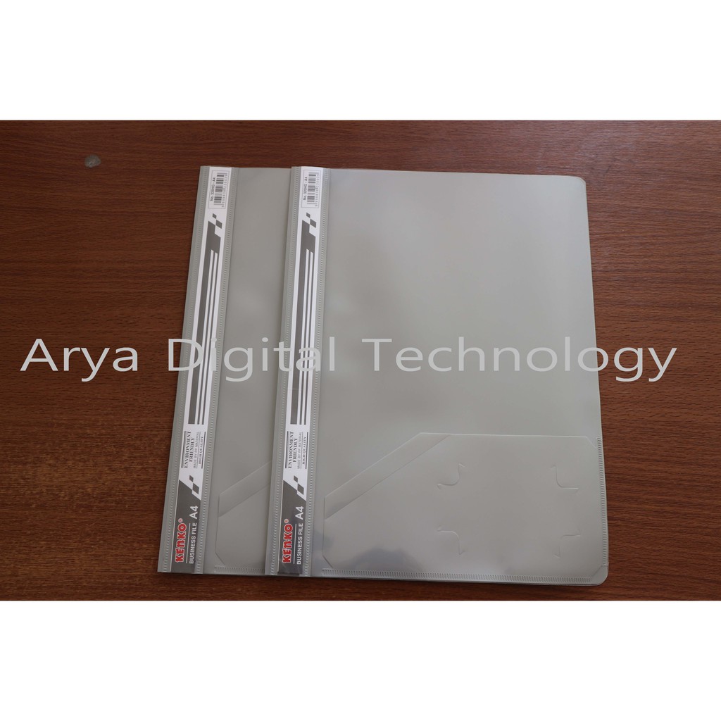 Jual Business File Kenko No 320HG A4 Abu abu Map Snelhekter Plastik ...