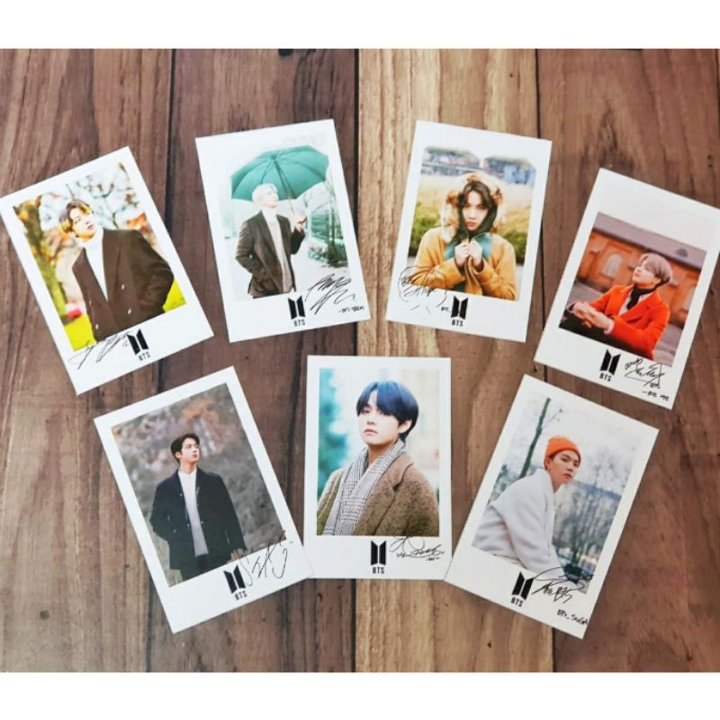 Jual BTS Fan Card Winter Kpop Koleksi Kartu Collection | Shopee Indonesia