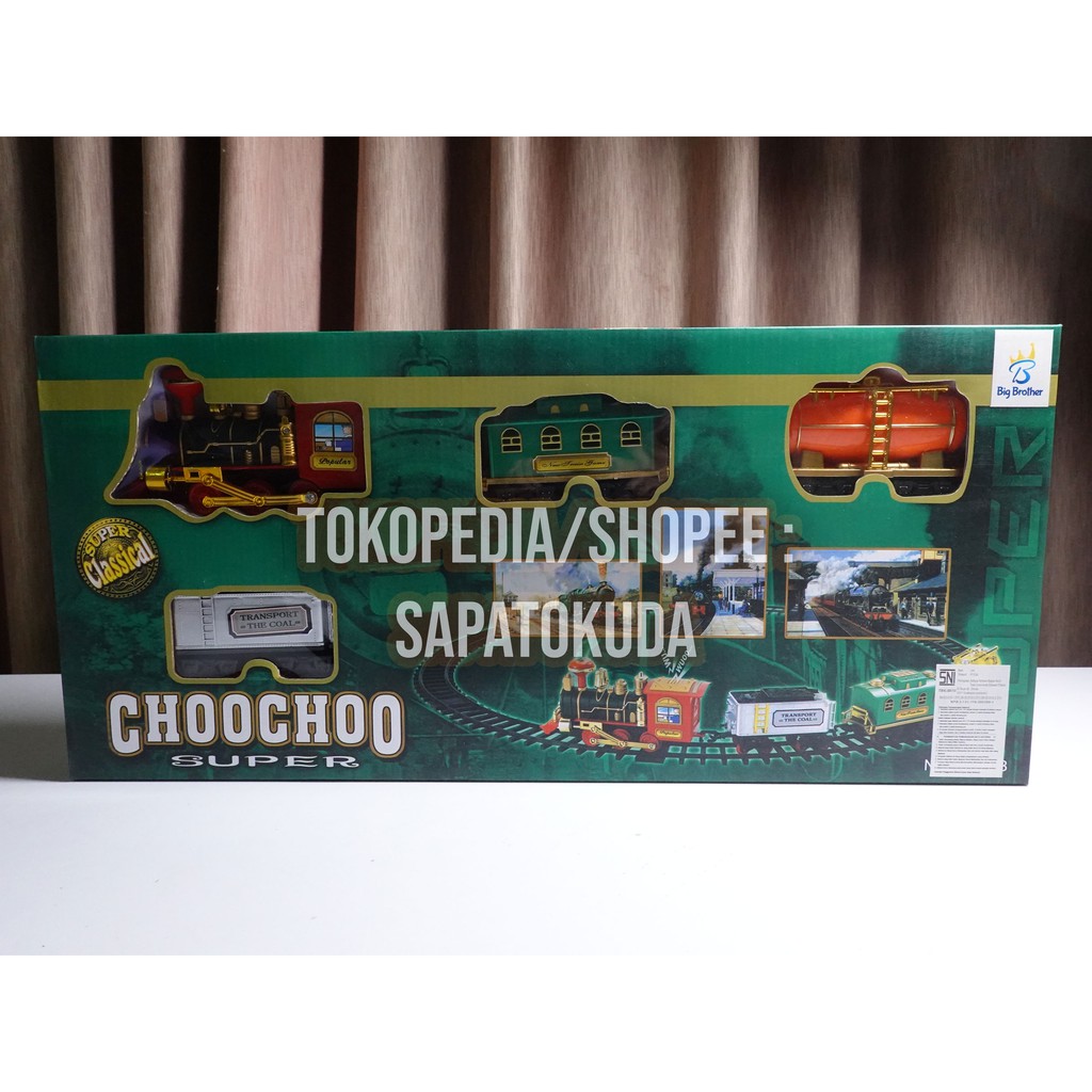 Jual Mainan Kereta CHOO CHOO Super Train Track Set | Shopee Indonesia
