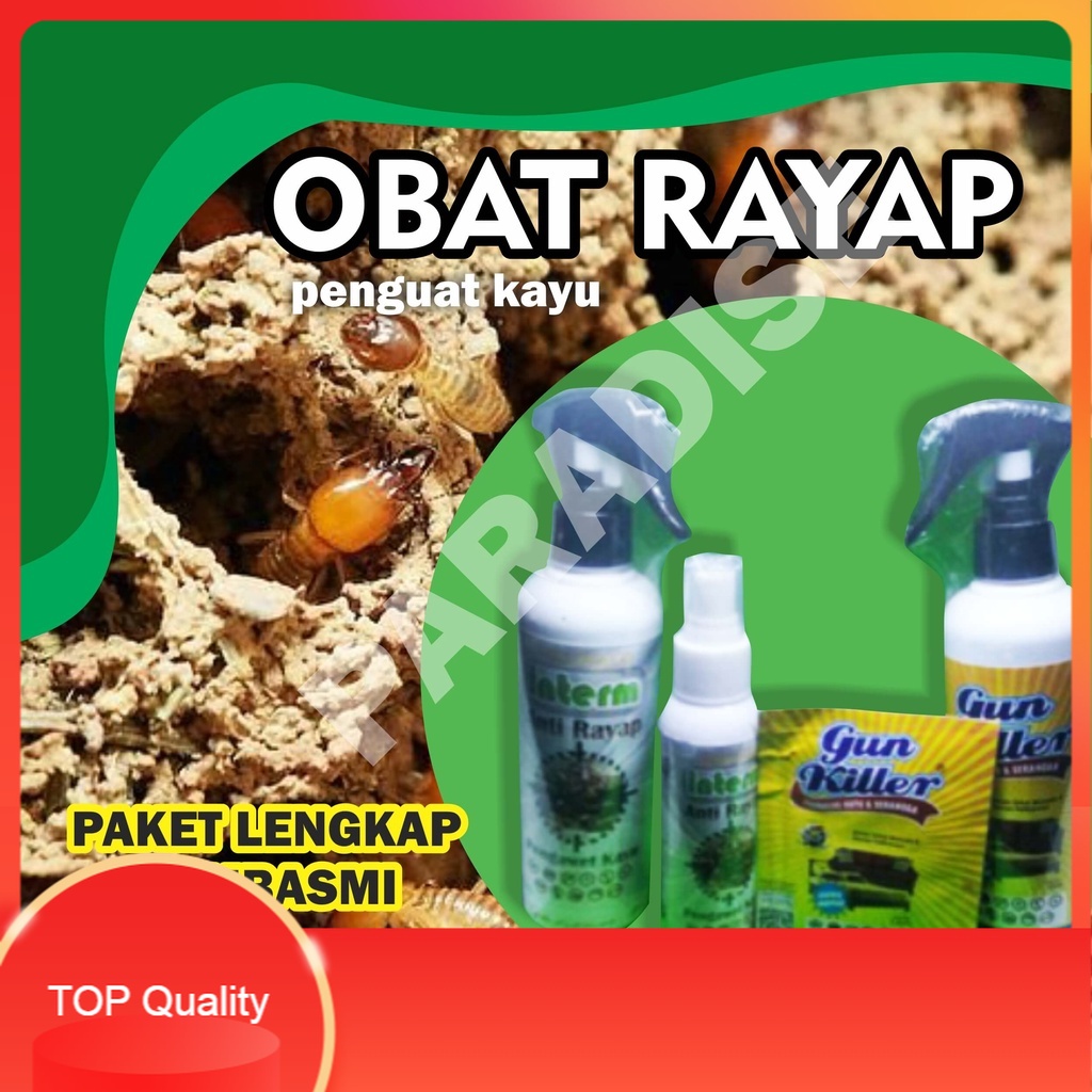 Jual Racun Pembasmi Rayap Ampuh ANTI RAYAP Pengawet Kayu Pembunuh ...