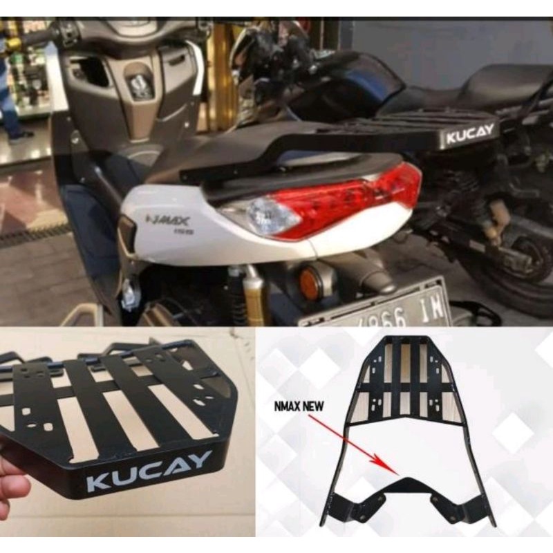 Jual BRAKET KUCAY STATIS NEW NMAX BISA UNTUK BOX GIVI SHAD KAPPA KMI ...