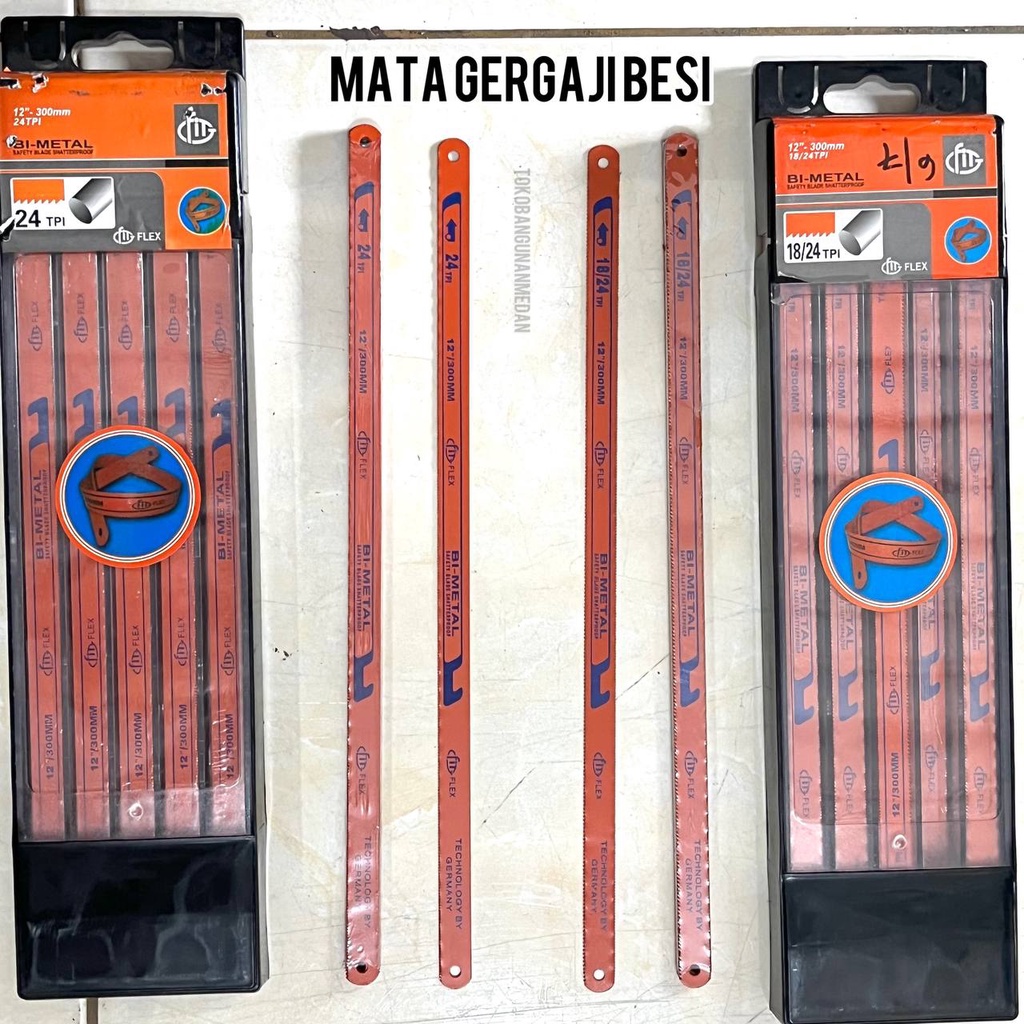 Jual Mata gergaji besi Single 18T , Double 18T/24T TPI Flex uk 12 inch | Shopee Indonesia