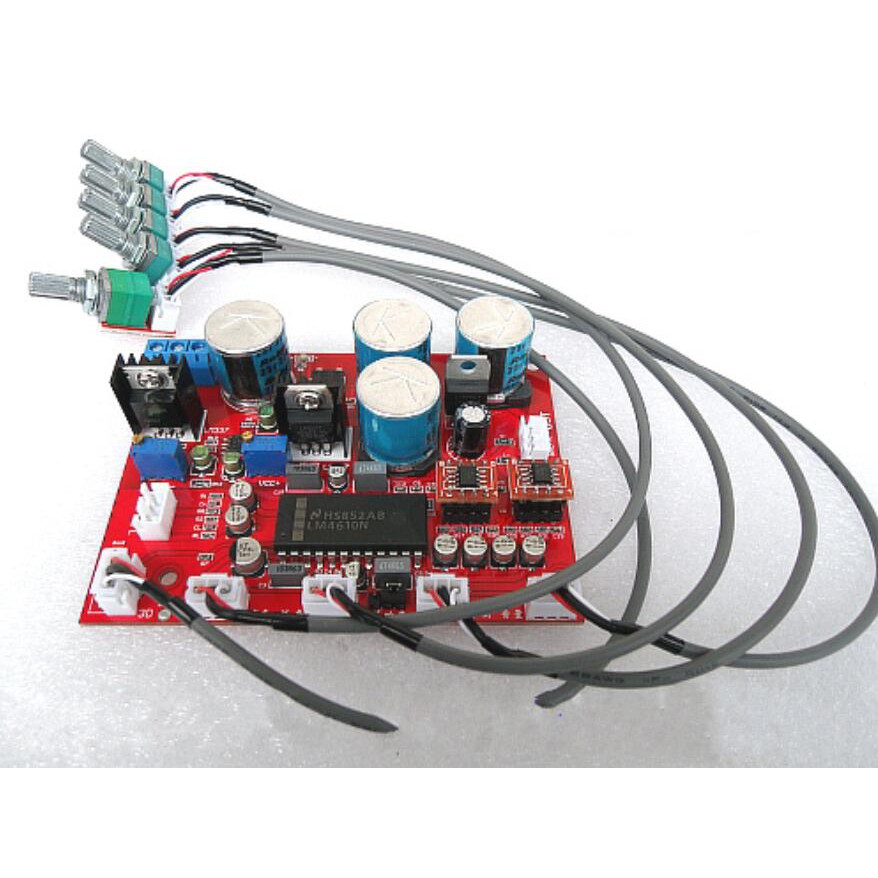 Jual IMPORT LM4610 Tone Board Stereo HIFI Pre-amp Preamplifier Audio ...