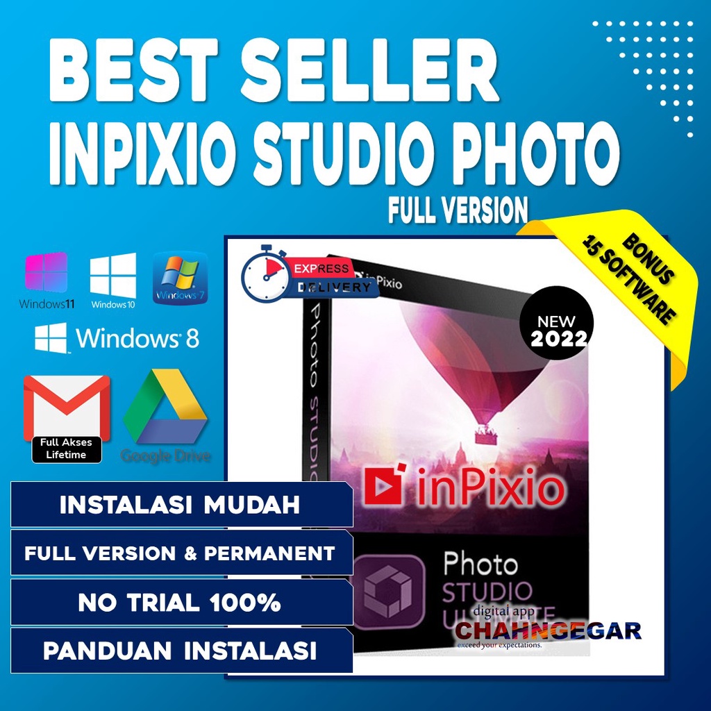 Jual inPixio Photostudio Ultimate Pro 2022 | Software Editor Background Foto berbasis Ai Design ...