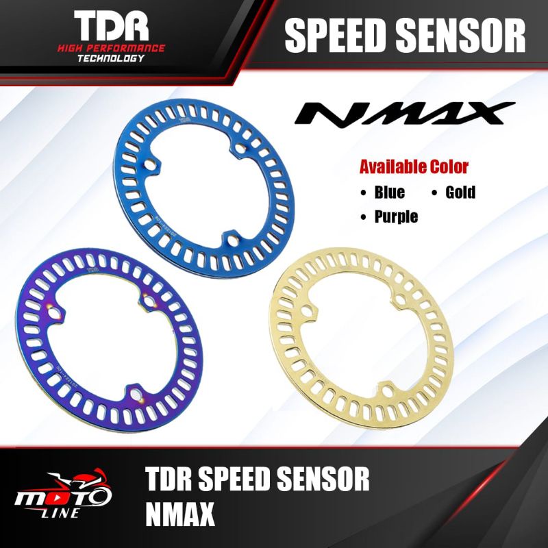 Jual TDR Piringan Sensor ABS Nmax / Aerox 155 TDR Whell Speed Sensor ...