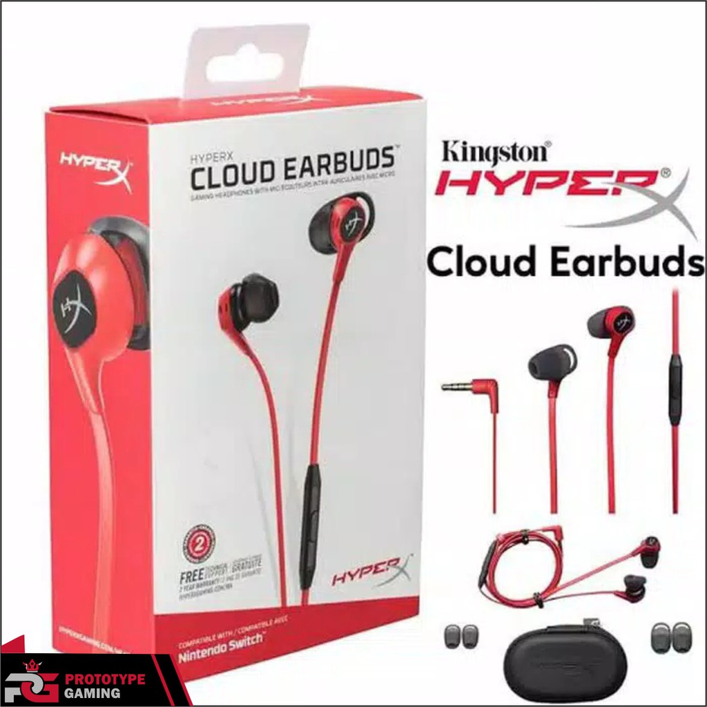 Jual HyperX Cloud Earbuds Gaming Headset Earphone Earbud | Shopee Indonesia