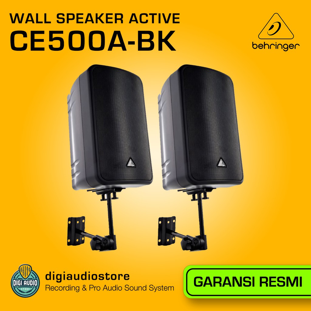 Jual Behringer CE500A-BK Speaker Aktif Sound System dengan Wall Bracket ...