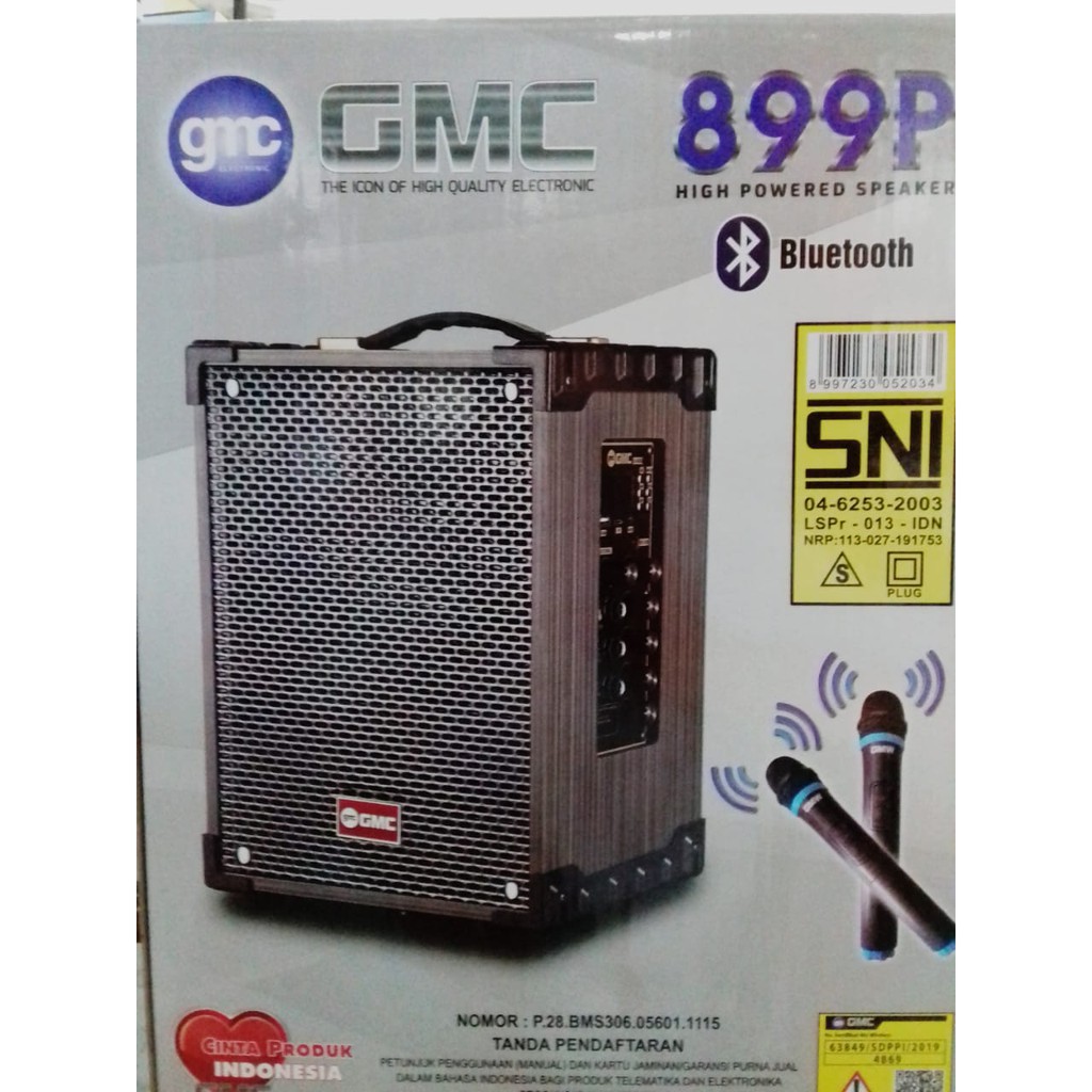 Jual Speaker GMC 899P | Shopee Indonesia