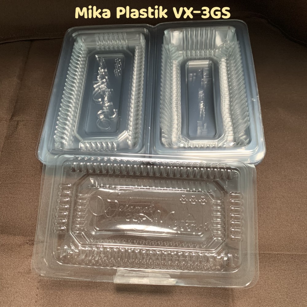 Jual Box / Kotak Mika Plastik VIP VX-3GS per Pack | Shopee Indonesia