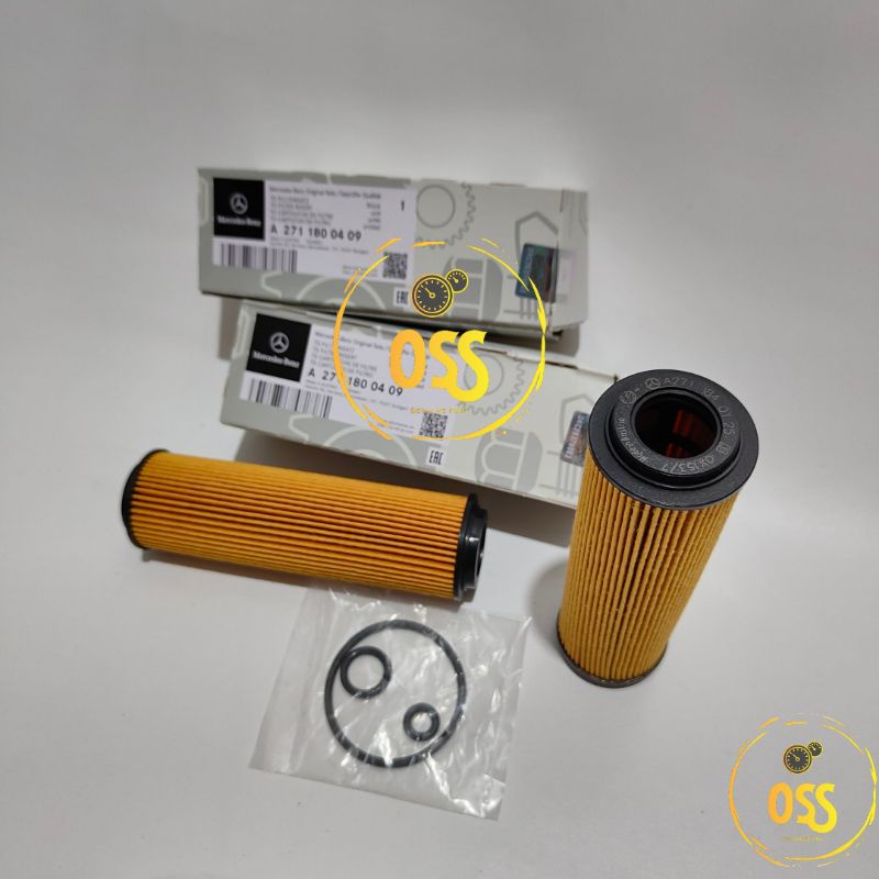 Jual Filter Oil Saringan Oli Mercedes M271 Cgi W204 W212 C E Class C200 ...