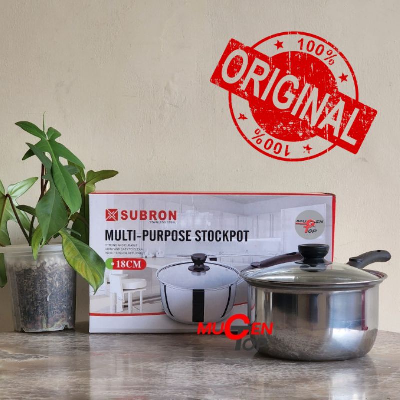 Jual SUBRON Panci Susu / Milk Pot Steamer Stainless Steel | Shopee ...