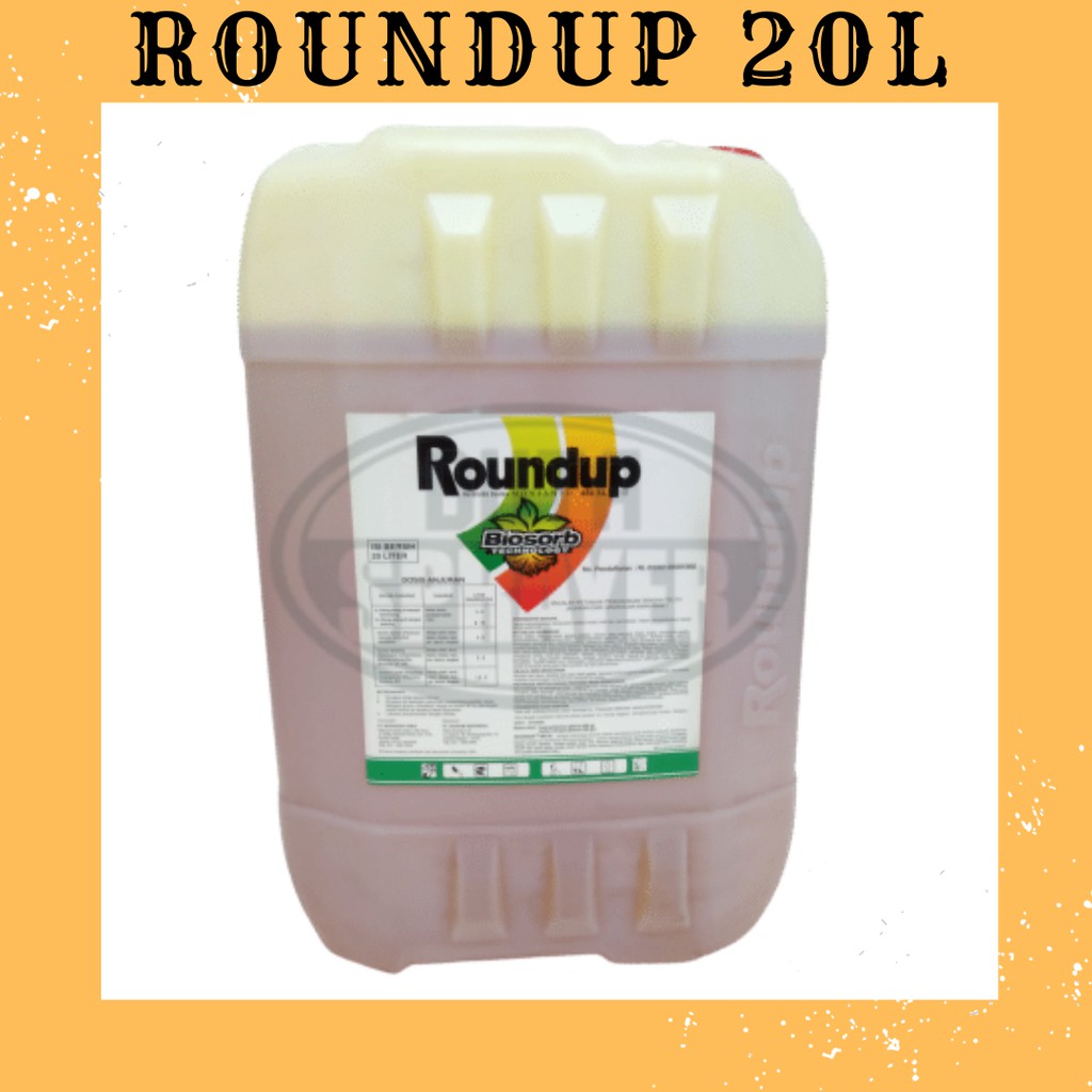 Jual Roundup 486 SL 20 liter Herbisida pembasmi rumput 20L | Shopee ...