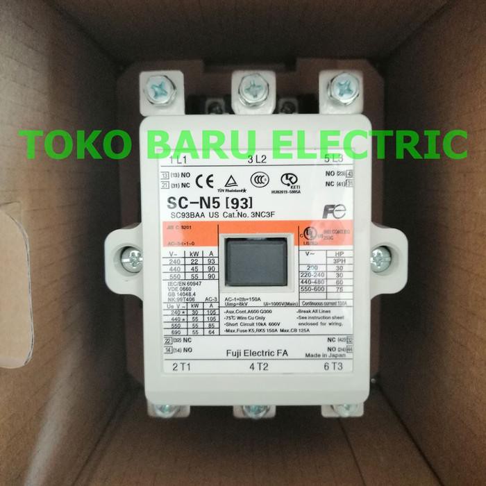 Jual Contactor / Kontaktor SC-N5 / SC N5 / SC-5N Fuji Electric Original | Shopee Indonesia