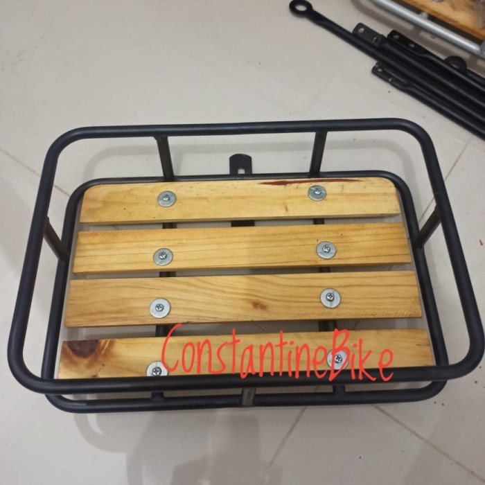 Jual Aksesoris Sepeda - Rak Sepeda / Keranjang Sepeda / Front Rack ...