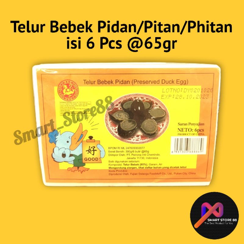 Jual TELUR PITAN TELUR PHITAN TELUR BEBEK PRESERVED EGG | Shopee Indonesia