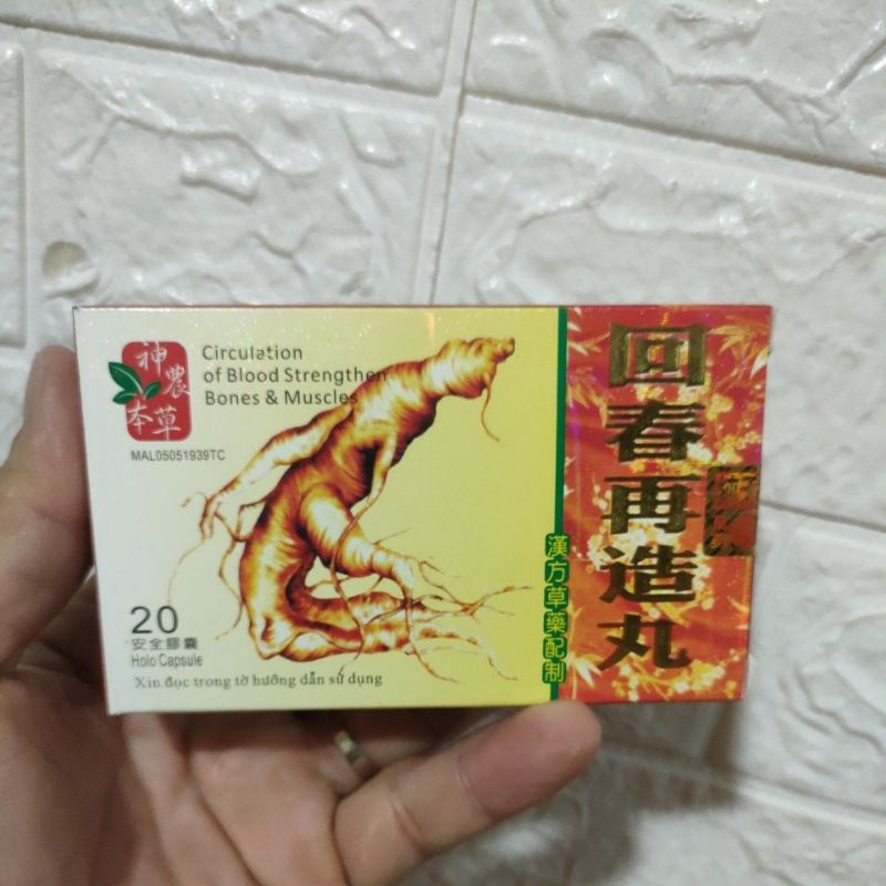 Jual Hui Choon ginseng obat reumatik otot sendi tulang STRIP | Shopee ...