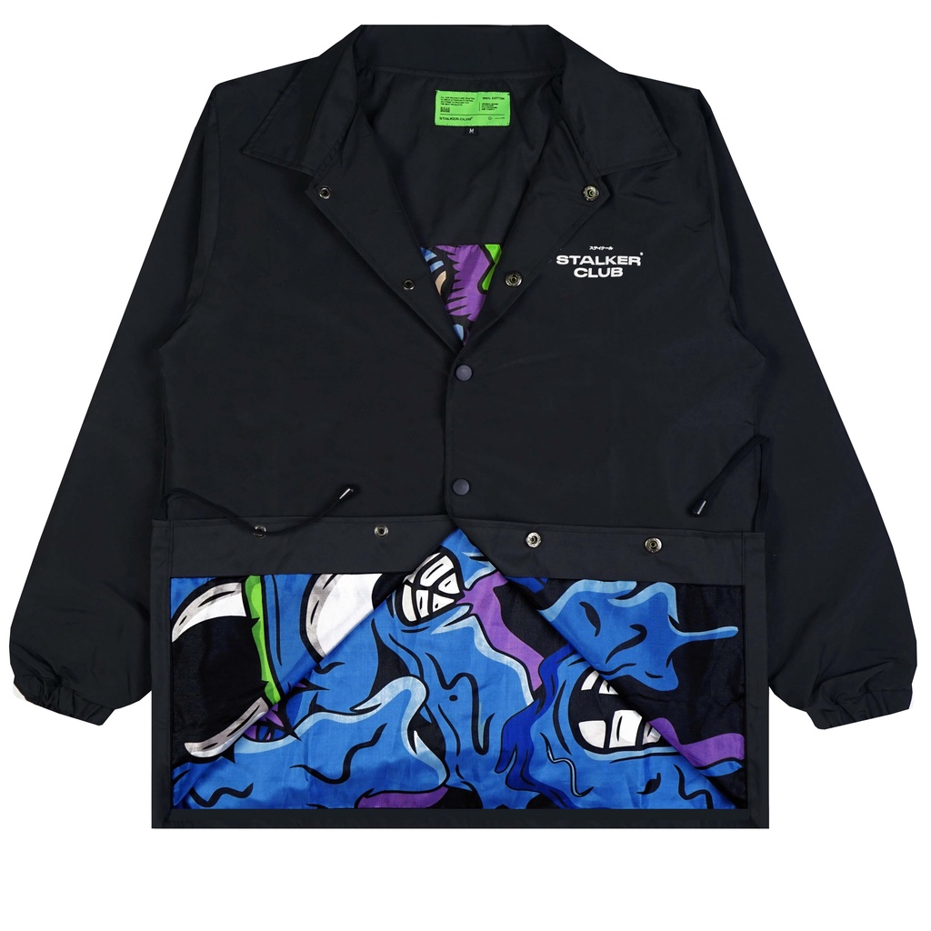 Jual Stalker Jacket Coach - Grim Hitam Anti Air | Shopee Indonesia