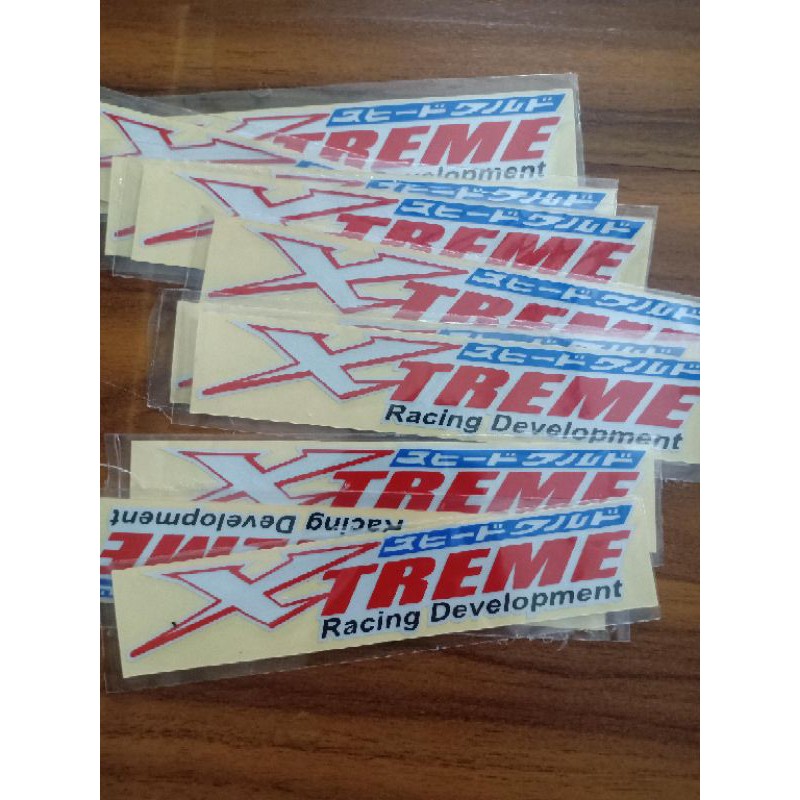 Jual sticker cutting Xtreme racing | Shopee Indonesia