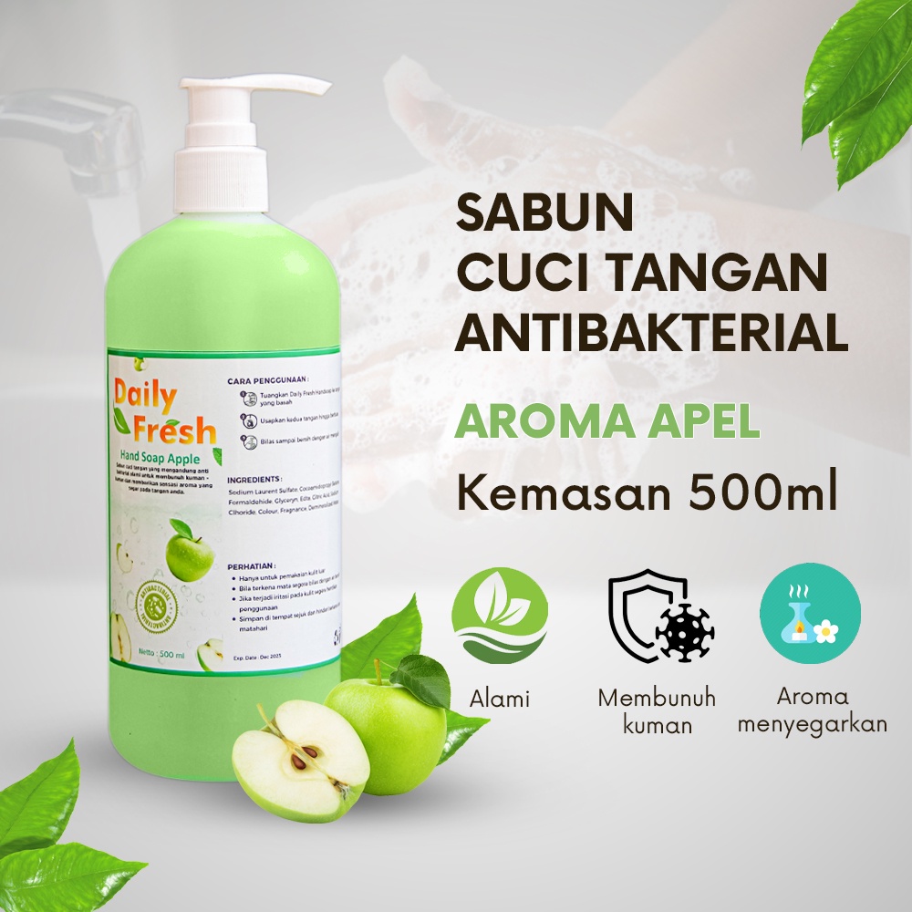 Jual Sabun Cuci Tangan Antiseptik Antibacterial HAND SOAP DAILY FRESH ...