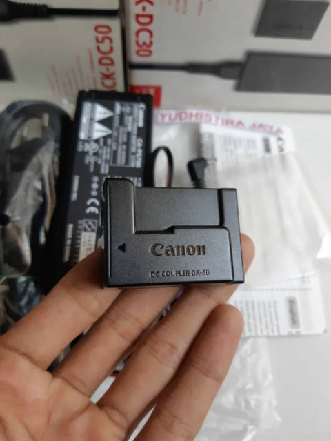 Jual Canon ACK-DC50 AC Adapter kit For Powershot G (ORIGINAL) | Shopee ...