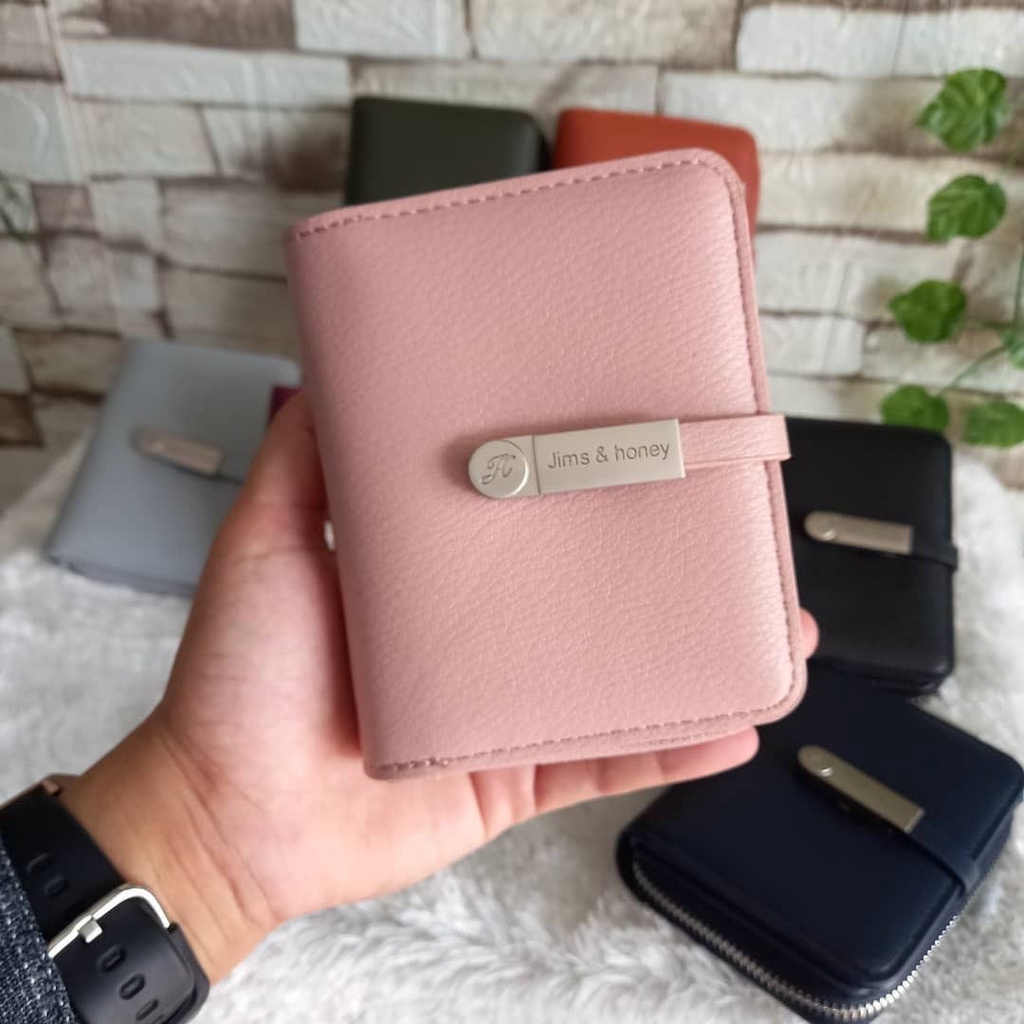 Jual CLOWY WALLET JIMS HONEY Dompet Wanita Perempuan Lipat Mini Kecil Elegan Mewah JH Ori Murah ...