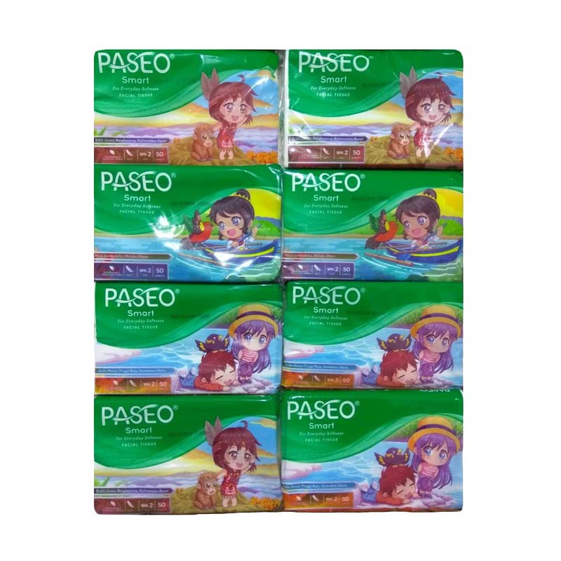 Jual Paseo smart TRAVEL PACK 50 sheet | Shopee Indonesia
