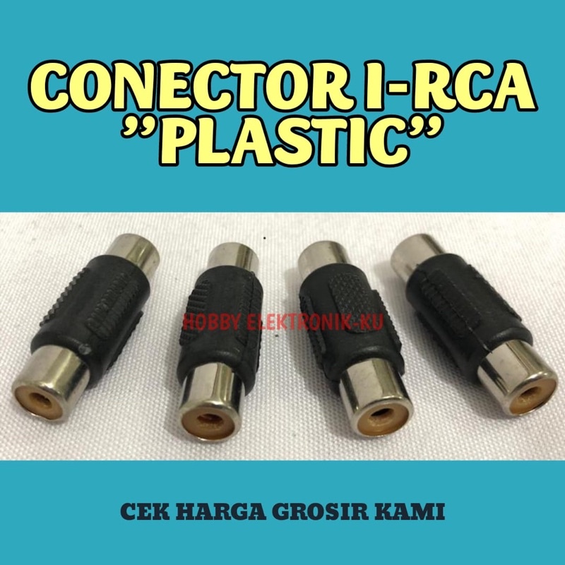 Jual SAMBUNGAN I RCA / CONECTOR I RCA | Shopee Indonesia