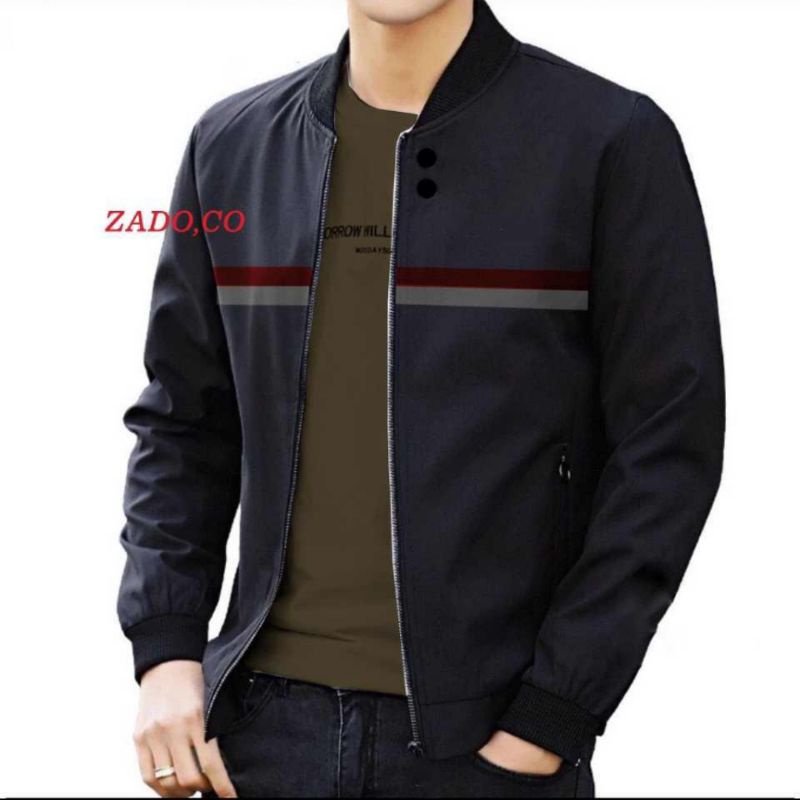 Jual JAKET HARRINGTOON POLET BOMBER FORMAL / Jaket Pria outdoor / Jaket ...