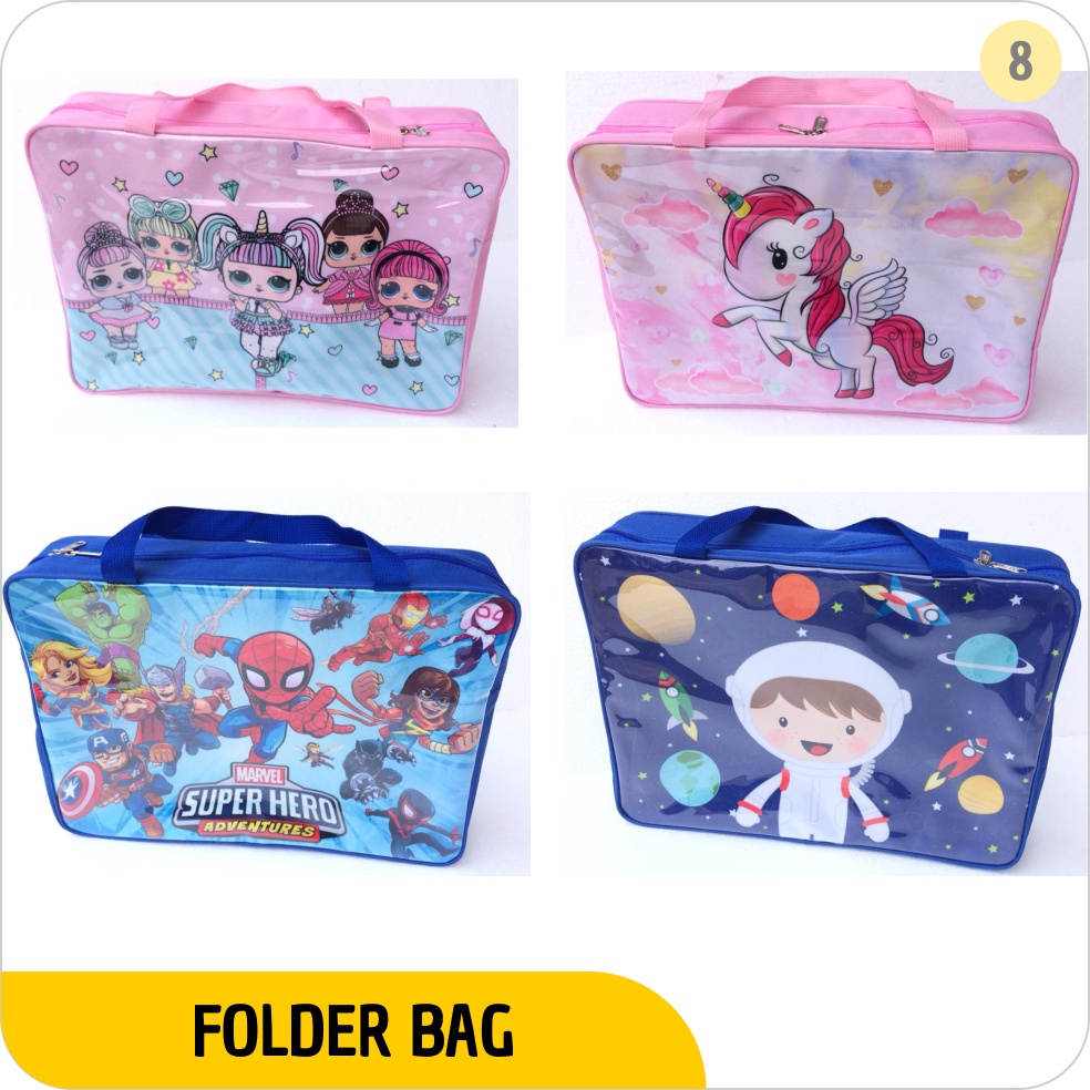 Jual Tas Map Dokumen Folder Bag Lucu Imut | Shopee Indonesia