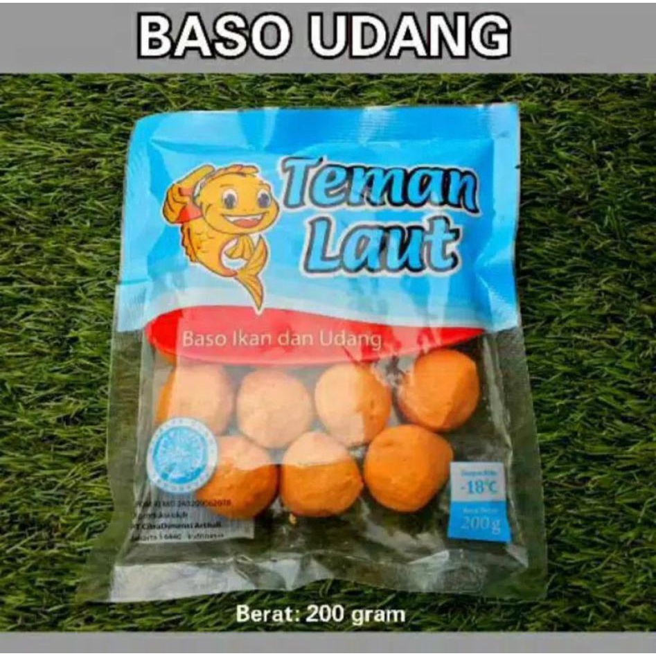 Jual Teman Laut Baso Udang 200 GR | Shopee Indonesia