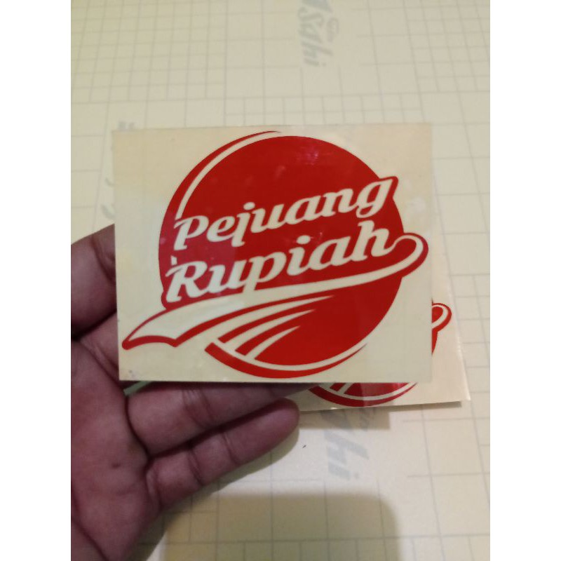 Jual STIKER CUTTING STICKER PEJUANG RUPIAH | Shopee Indonesia