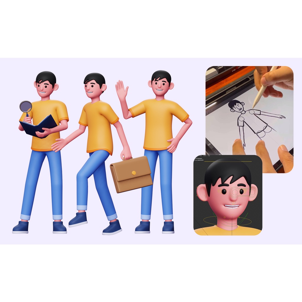 Jual Mastering Blender 3D: Character Set Design | Shopee Indonesia