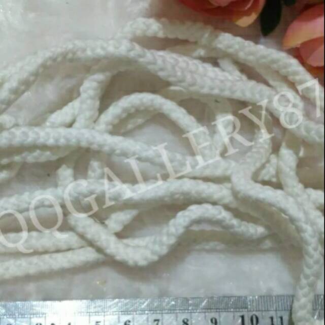Jual Tali kepang/tali polyester/tali celana kolor per meter | Shopee ...